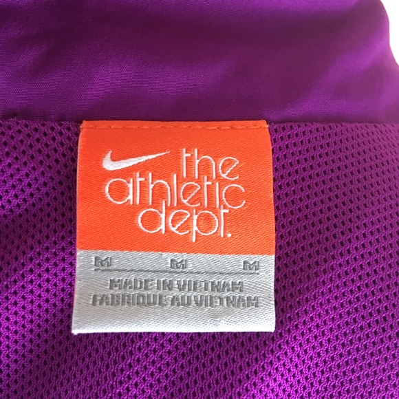 Nike | Jackets & Coats | Nike Womens Athletic Jacket Purple Size M ...